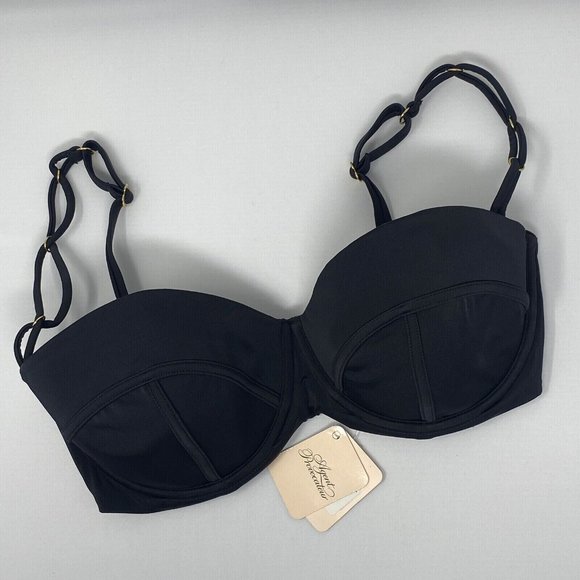 Agent Provocateur | Swim | Agent Provocateur Montana Black Cage Bikini ...